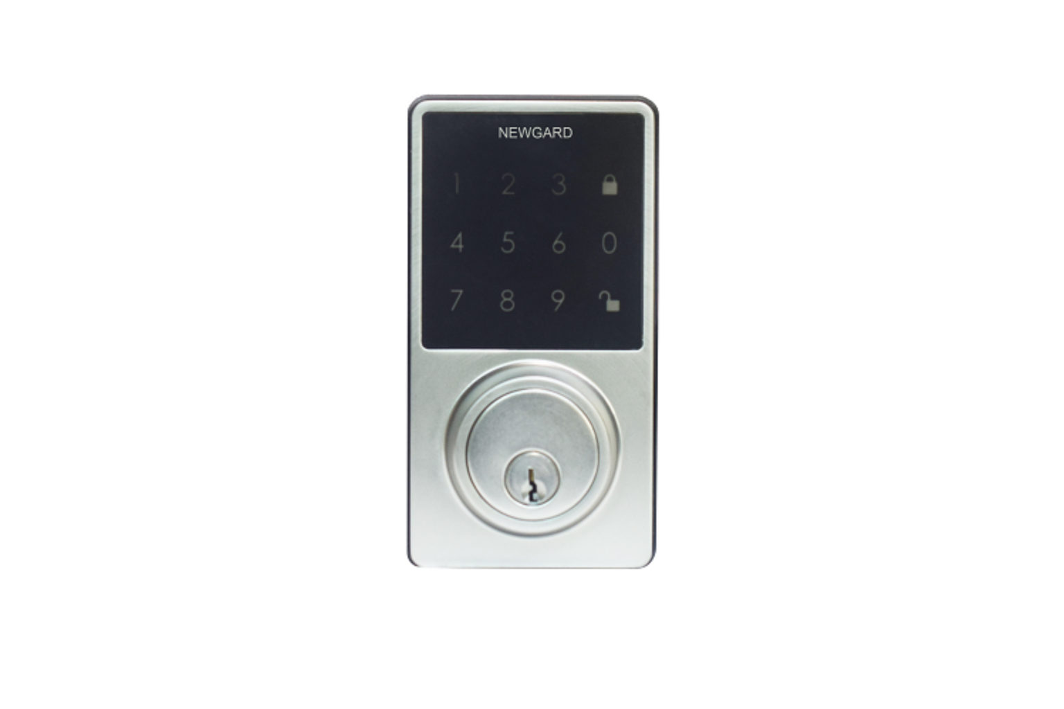 300 Keyless Deadbolt Series - Satin Nickel - NEWGARD LOCKS